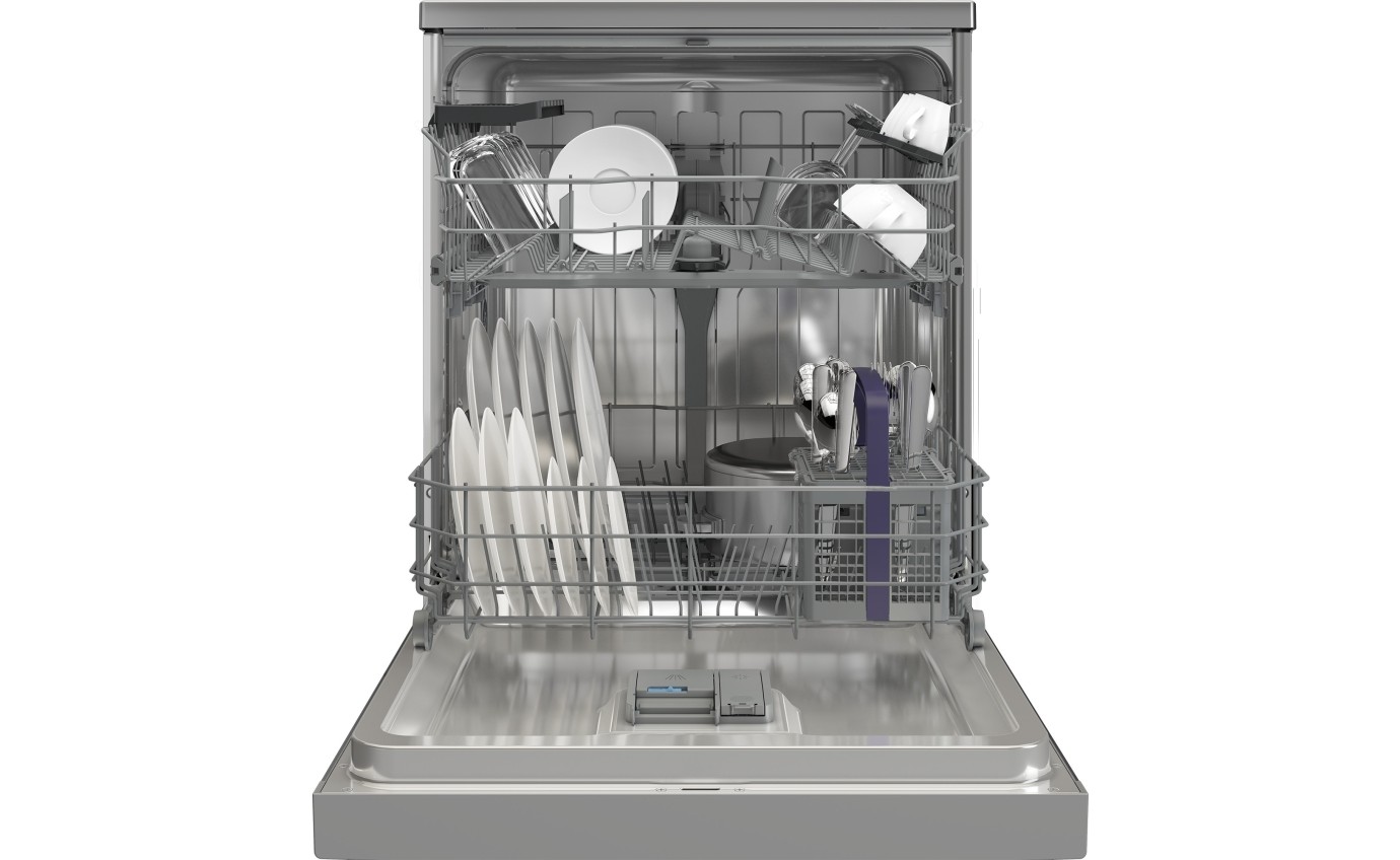 Beko 60cm Freestanding Dishwasher with Hygiene Intense BDFB1410X ...